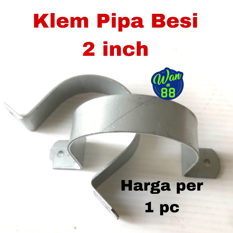 Jual Klem Pipa Besi 2” inch Sanshan Tebal harga per 1 pc | Shopee Indonesia
