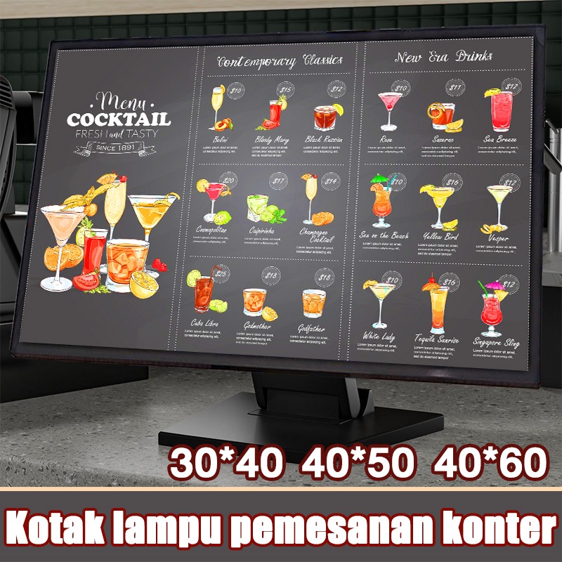 Jual Dapat dilipat led menu display Dilengkapi dengan steker / lampu ...