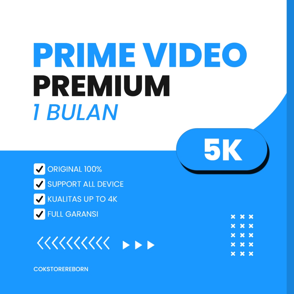 Jual PRIME VIDEO 1 BULAN ANTI EROR LEGAL ASLI AMAZON | Shopee Indonesia