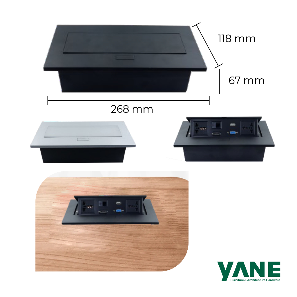 Jual Kabel Konektor Audio Yane / Colokan Meja Kantor PS007 | Shopee ...