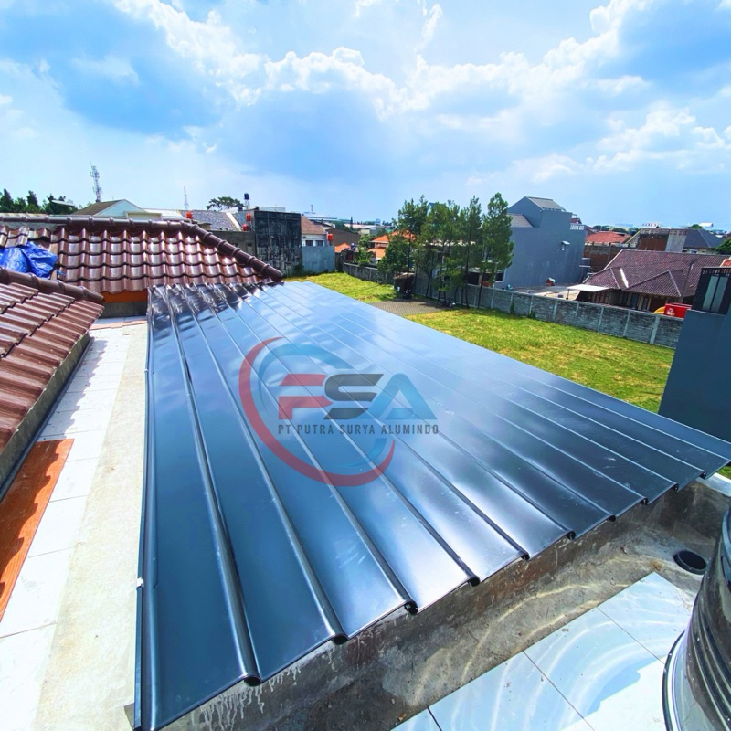 Jual Atap Buka Tutup Aluminium Lovera Roovree Sunlouvre | Shopee Indonesia