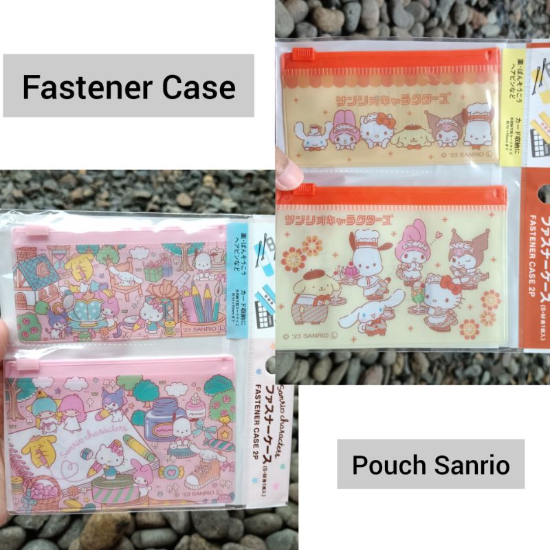Jual Seria Daiso Watts Japan - Fastener Case 2p Pouch Ziplock Serbaguna ...