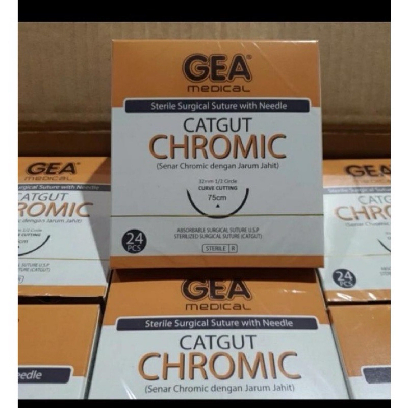 Jual Benang Jahit Medis Catgut Chromic /Catgut Plain /Catgut silk ...