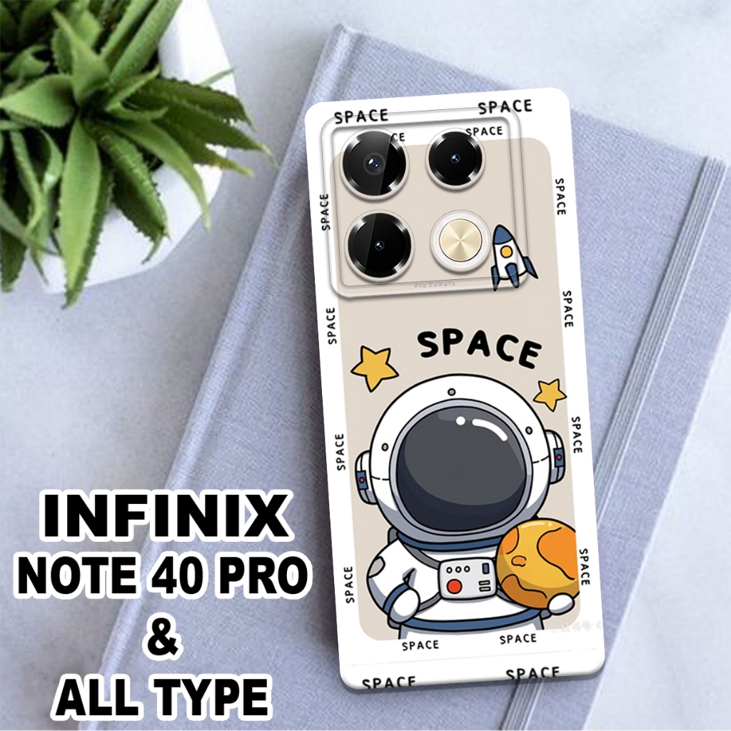 Jual AC44/SOFTCASE PROCAMERA INFINIX NOTE 40 DAN ALL TYPE 40 PRO MOTIF NASA/SOFCASE /SOFT CASE ...