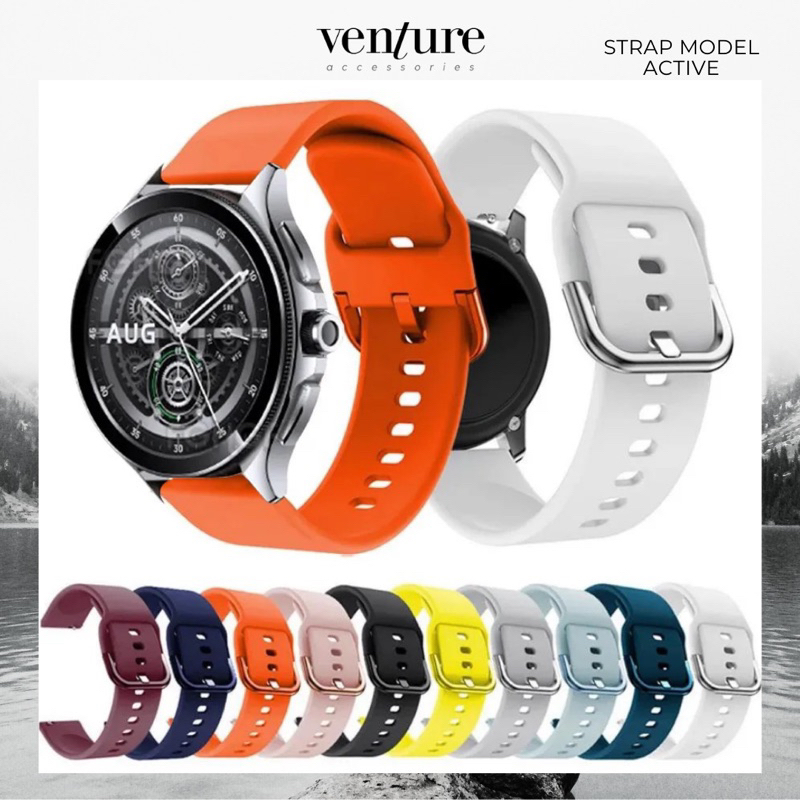 Jual STRAP XIAOMI WATCH 2 PRO TALI JAM XIAOMI WATCH 2 MODEL ACTIVE FULLCOLOUR BUCKLE 22MM ...