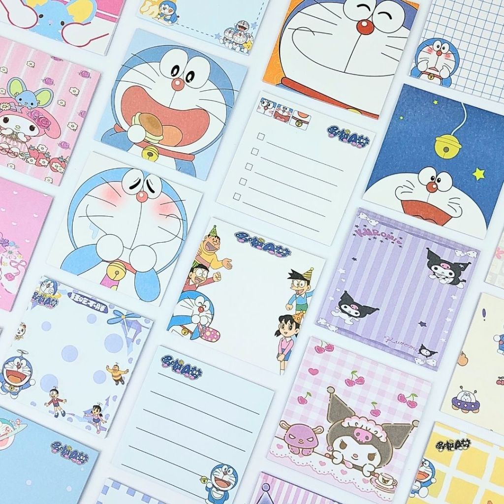 Jual DORAEMON AND FRIENDS Sticky Note / Sticky Note Memo Dengan Perekat ...