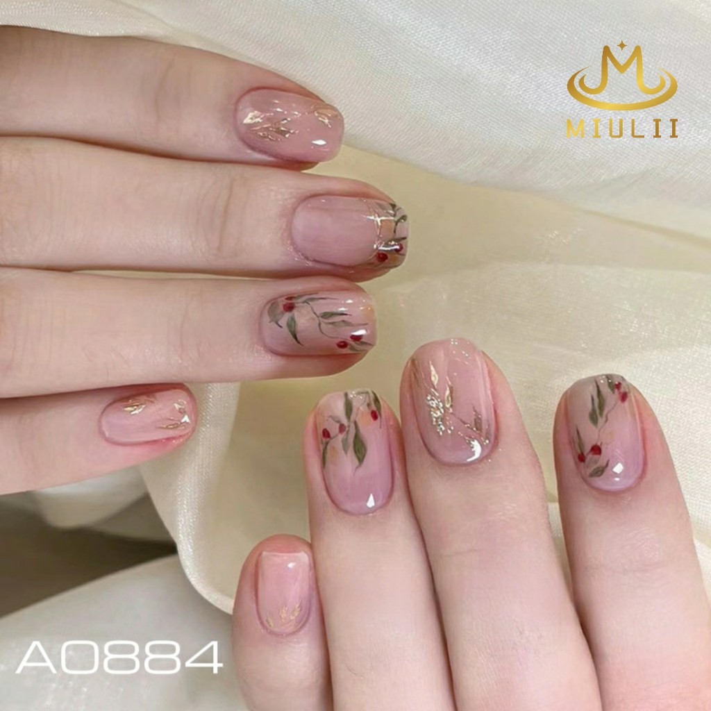 Jual KUKU PALSU Lem MIULII A0884 / 24PCS / 3D / NAIL ART / PREMIUM ...