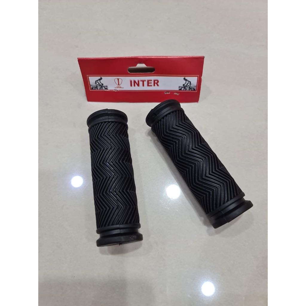 Jual hand grip sepeda anak karet stang sepeda anak 12 16 18 hitam ...