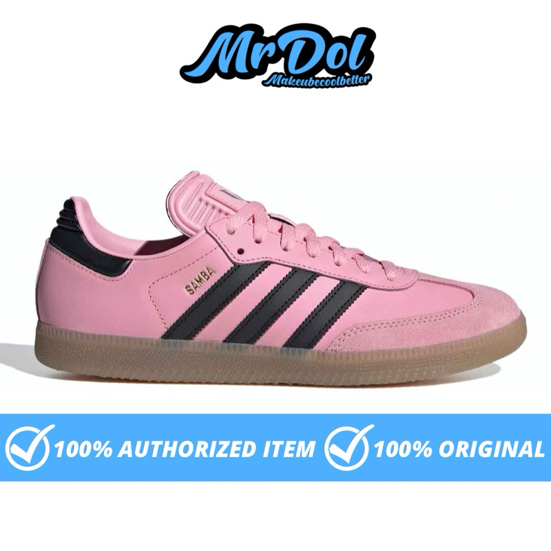 Jual Adidas Samba Indoor Inter Miami CF x Lionel Messi Light Pink ...