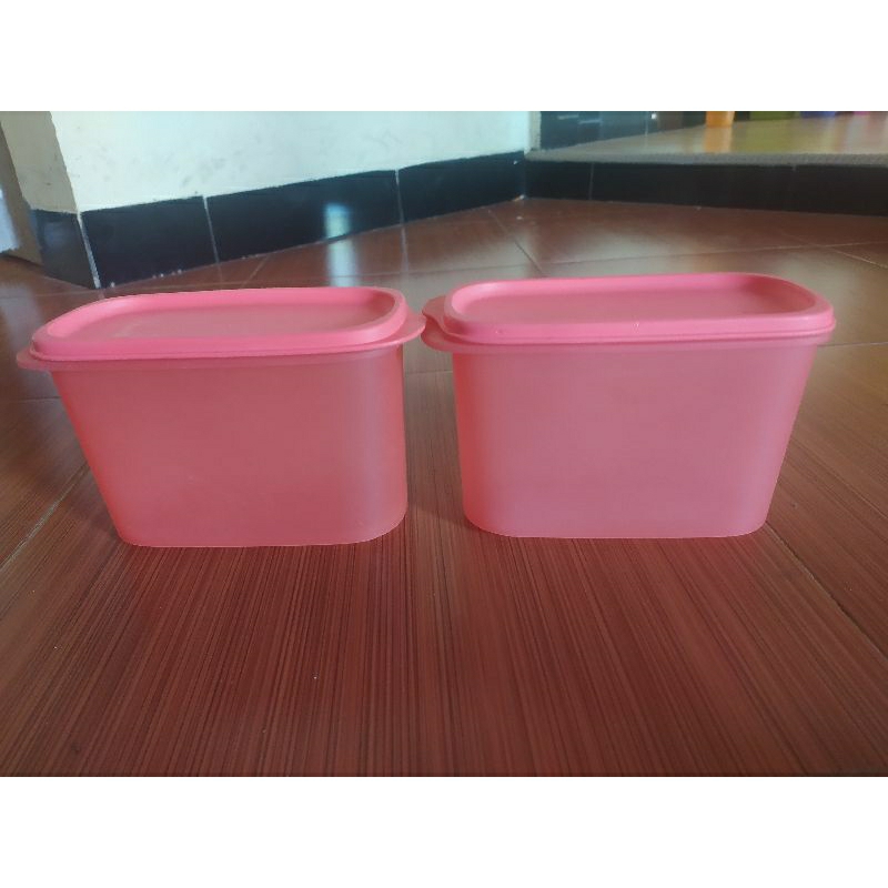 Jual Tupperware seken oval smart saver | Shopee Indonesia
