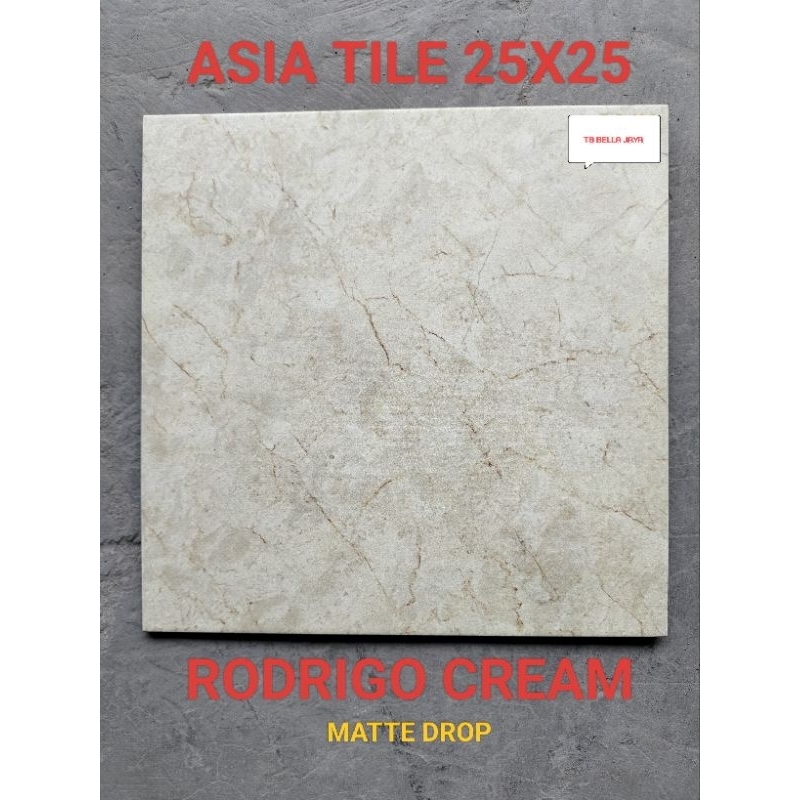 Jual Keramik Lantai Kasar Asia Tile Rodrigo Series Ukuran 2525 | Shopee ...