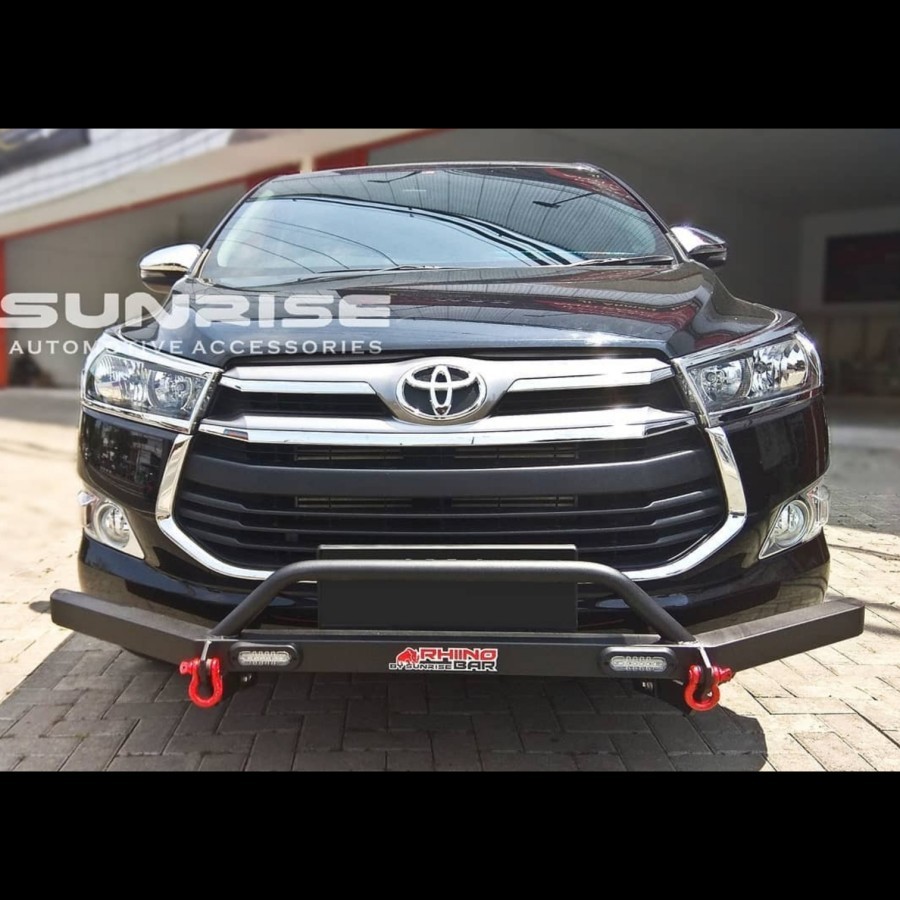 Jual BUMPER RHINO CROSS GUARD TOYOTA INNOVA REBORN WITH DRL SUPER ...