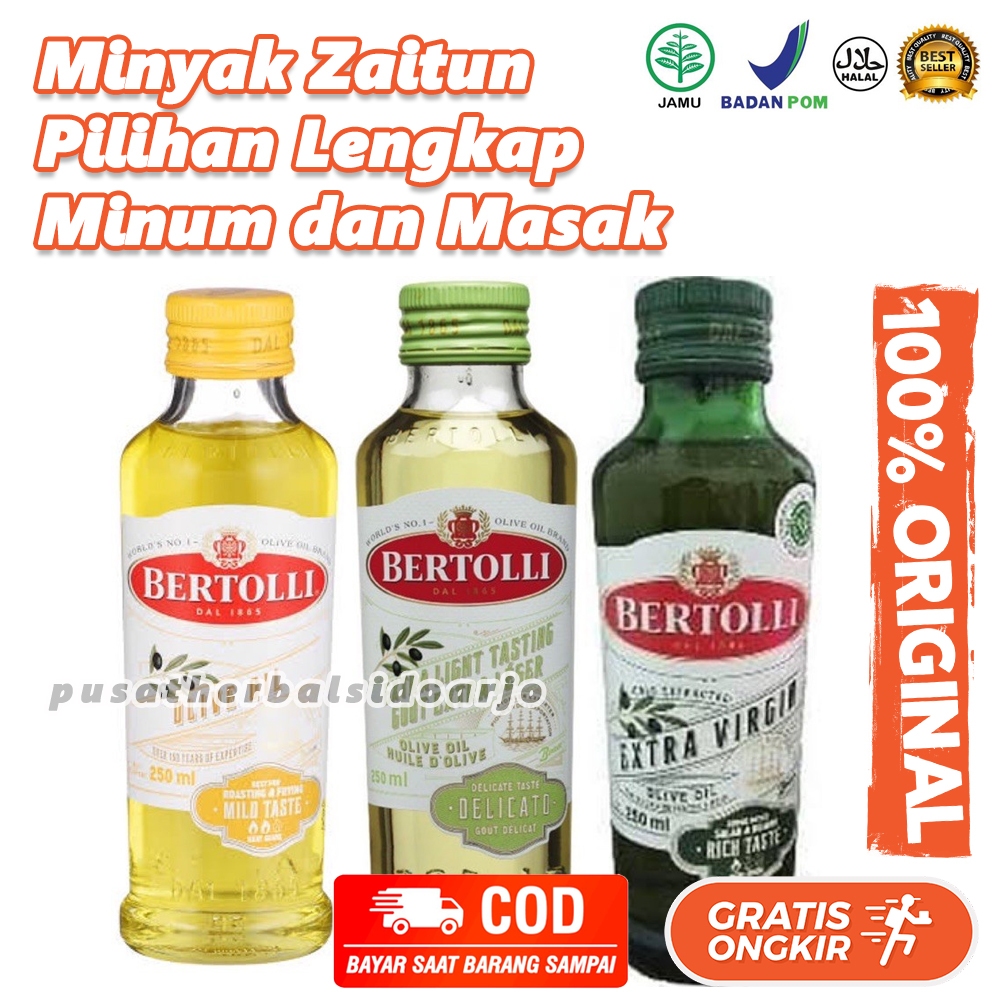 Jual Minyak Zaitun Bertolli Extra Light Untuk Masak, Tumis, Goreng ...
