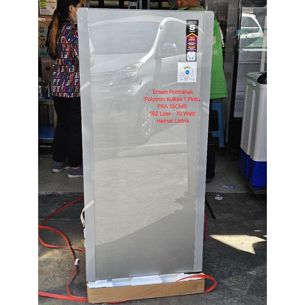 Jual KULKAS POLYTRON 1 PINTU PRA 18 CMS - 182 LITER | Shopee Indonesia