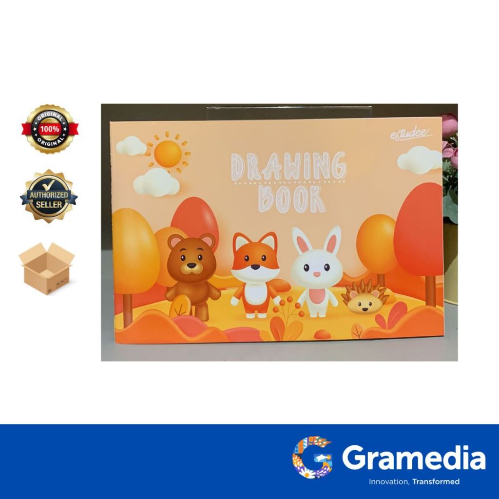 Jual Gramedia Surabaya-ESTUDEE DRAWING BOOK A4 J AUTUMN | Shopee Indonesia