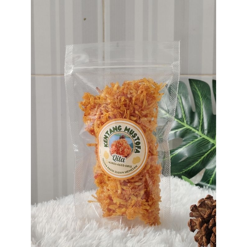 Jual Kentang Mustofa QITA - Kemasan Pouch Kecil | Kentang Mustofa Pedas ...