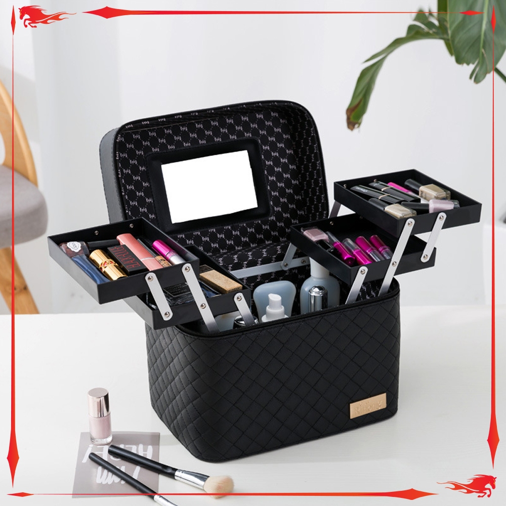 Jual Box Beauty Case Kotak Makeup Box Kosmetik Box Makeup Kotak ...