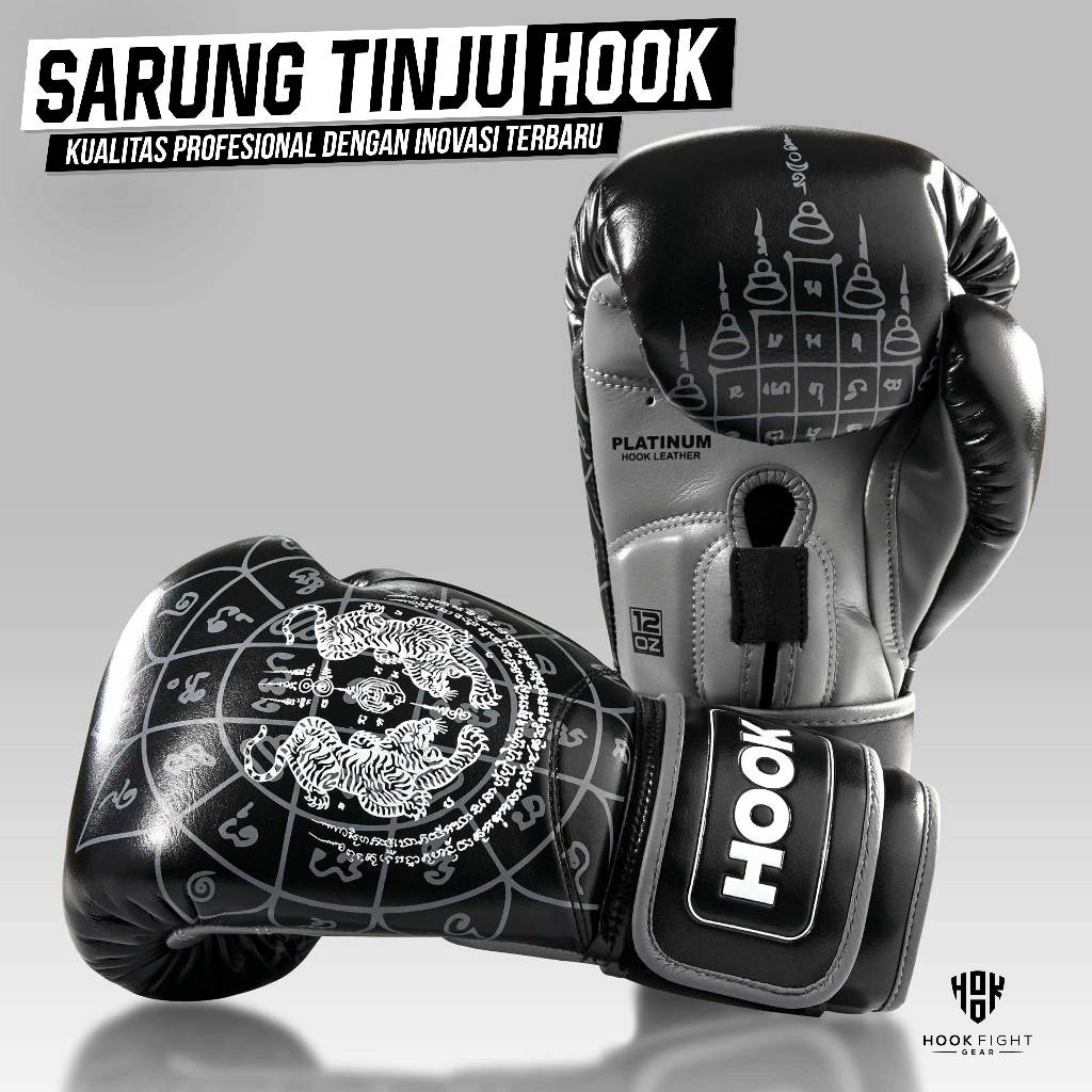 Jual SARUNG TINJU HOOK FIGHT GEAR, BOXING GLOVES, SARUNG MUAYTHAI ...