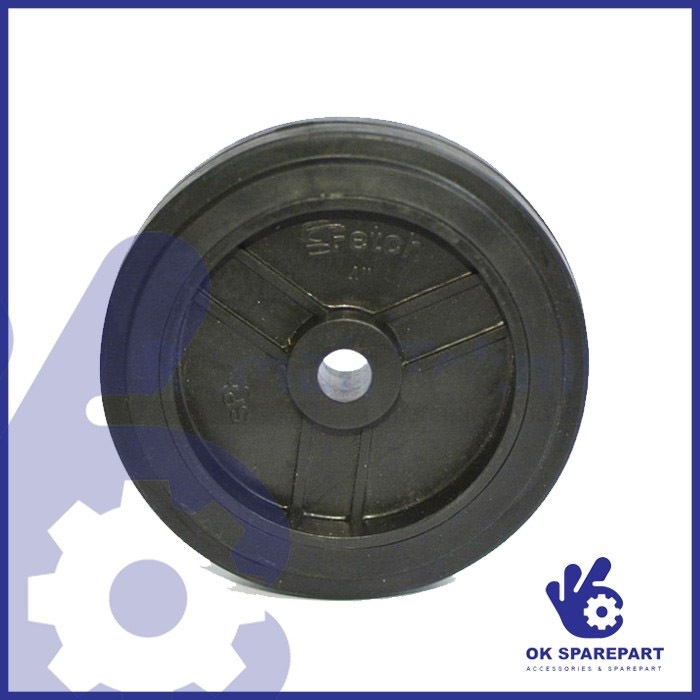 Jual Roda Kompresor Tank Wheel Rubber Diameter 4 Inch | Shopee Indonesia