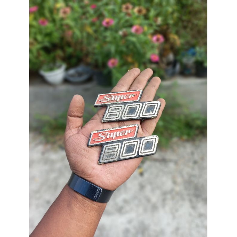 Jual emblem box aki emblem box accu supercub 800 honda C800 original ...