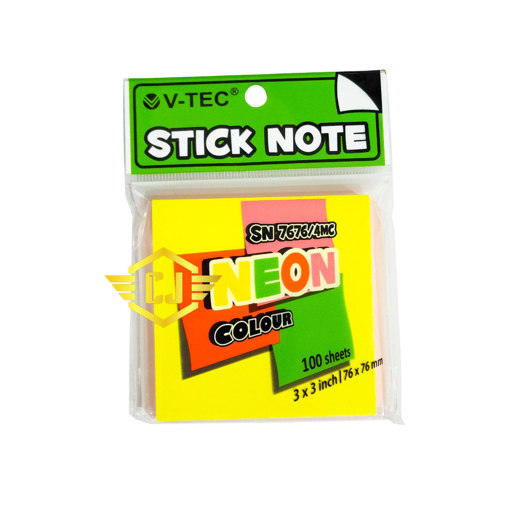 Jual Stick Note V-TEC VTEC SN-7676/4MC | Shopee Indonesia