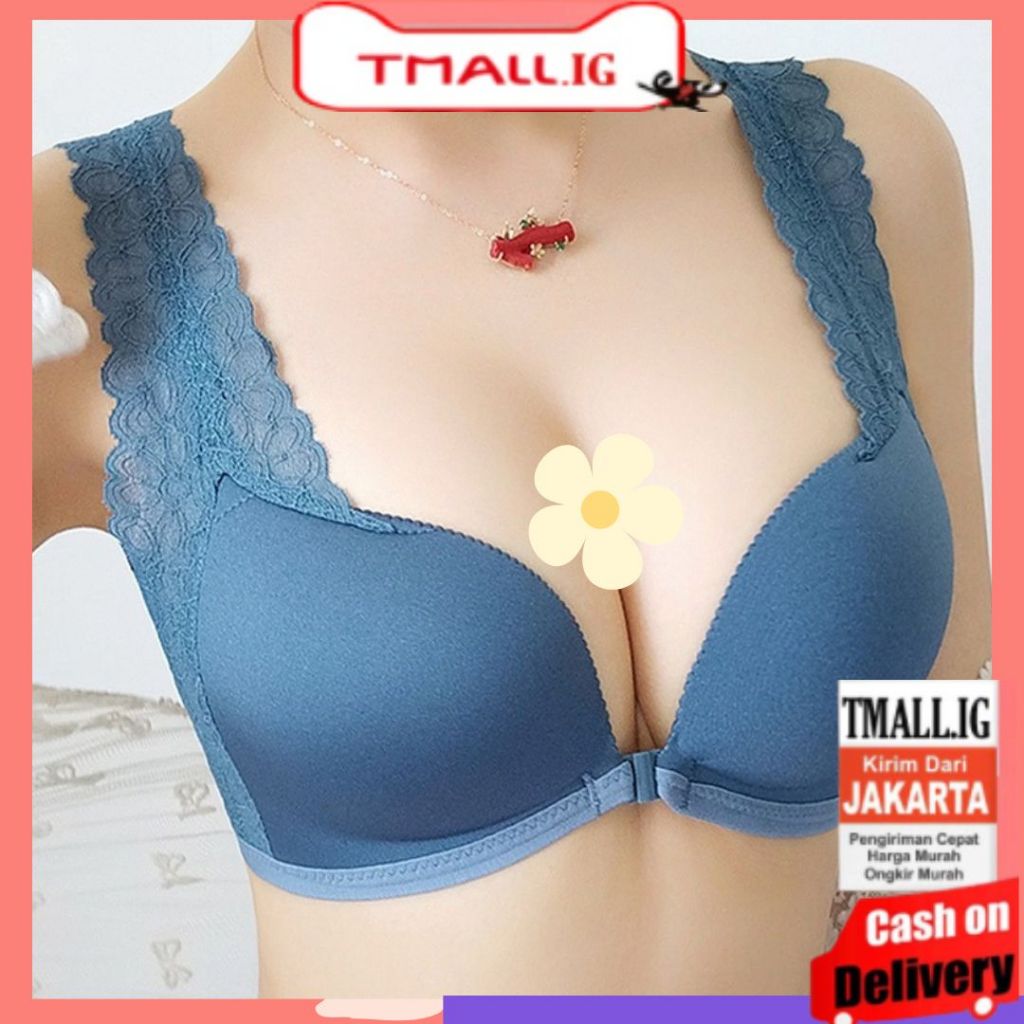 Jual ♕ Tmall ♕ TM-245 Bra wanita Sexy Fashion Korea Gym Olahraga Bh Women Tanpa Kawat Murah ...