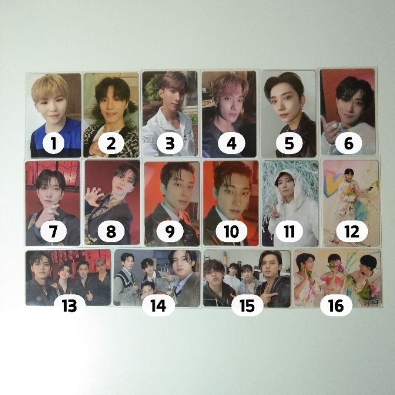 Jual Photocard PC Official Seventeen Wonwoo Joshua DK Hoshi Woozi Dino Jeonghan Unit Luckydraw ...