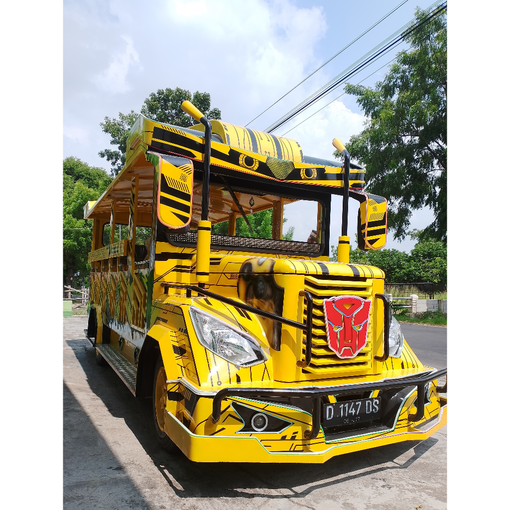 Jual odong odong mobil wisata lengkap surat surat // kereta mini wisata ...