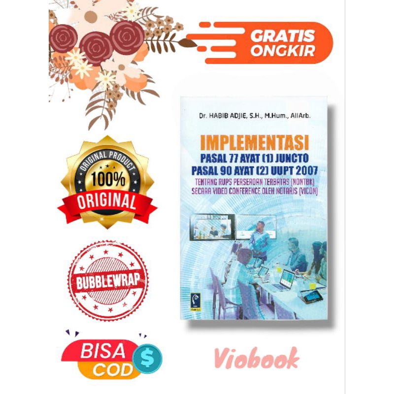 Jual Buku Implementasi Pasal 77 Ayat (1) Juncto Pasal 90 Ayat (2) UUPT ...