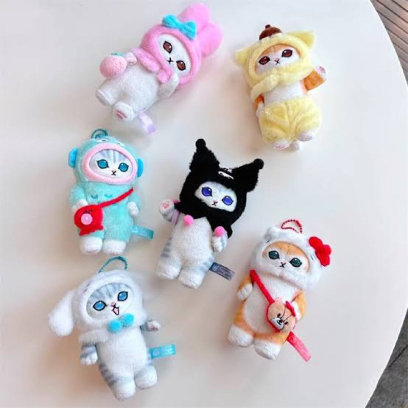 Jual [NEW] Keychain Mofusand X Sanrio [ORIGINAL] | Shopee Indonesia