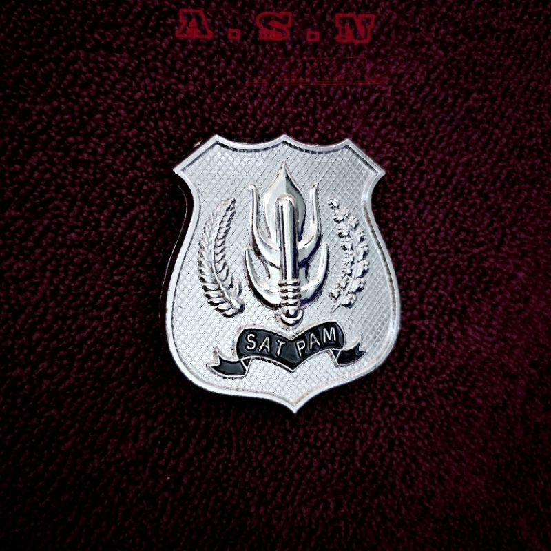 Jual Pin Kewenangan Satpam Bahan Cor Logam | Shopee Indonesia