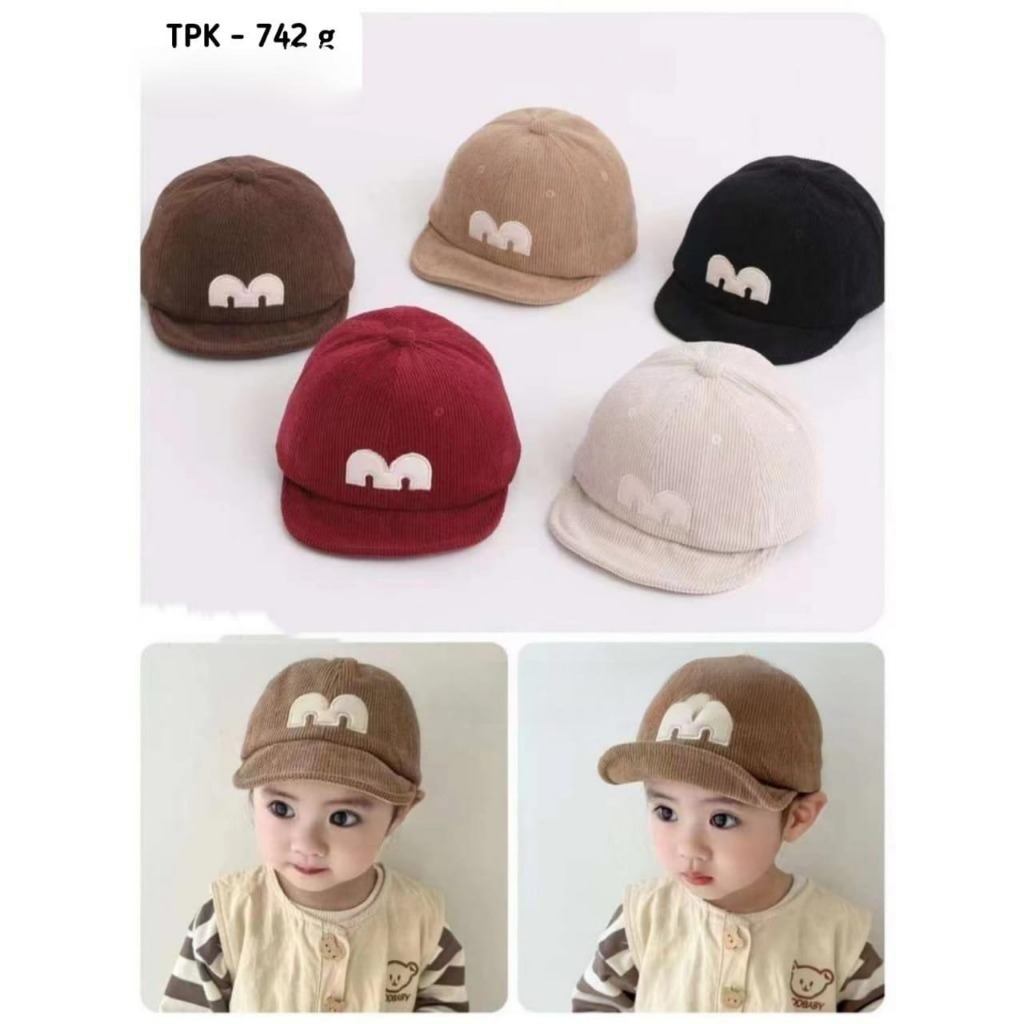 Jual Ekubo Topi Pad Anak Bludru Bprdir M Warna Campur TPK-742 G ...