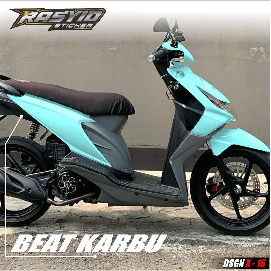 Jual Sticker Decal Full Body Motor Honda Beat Karbu 2008 2009 2010 2011 ...