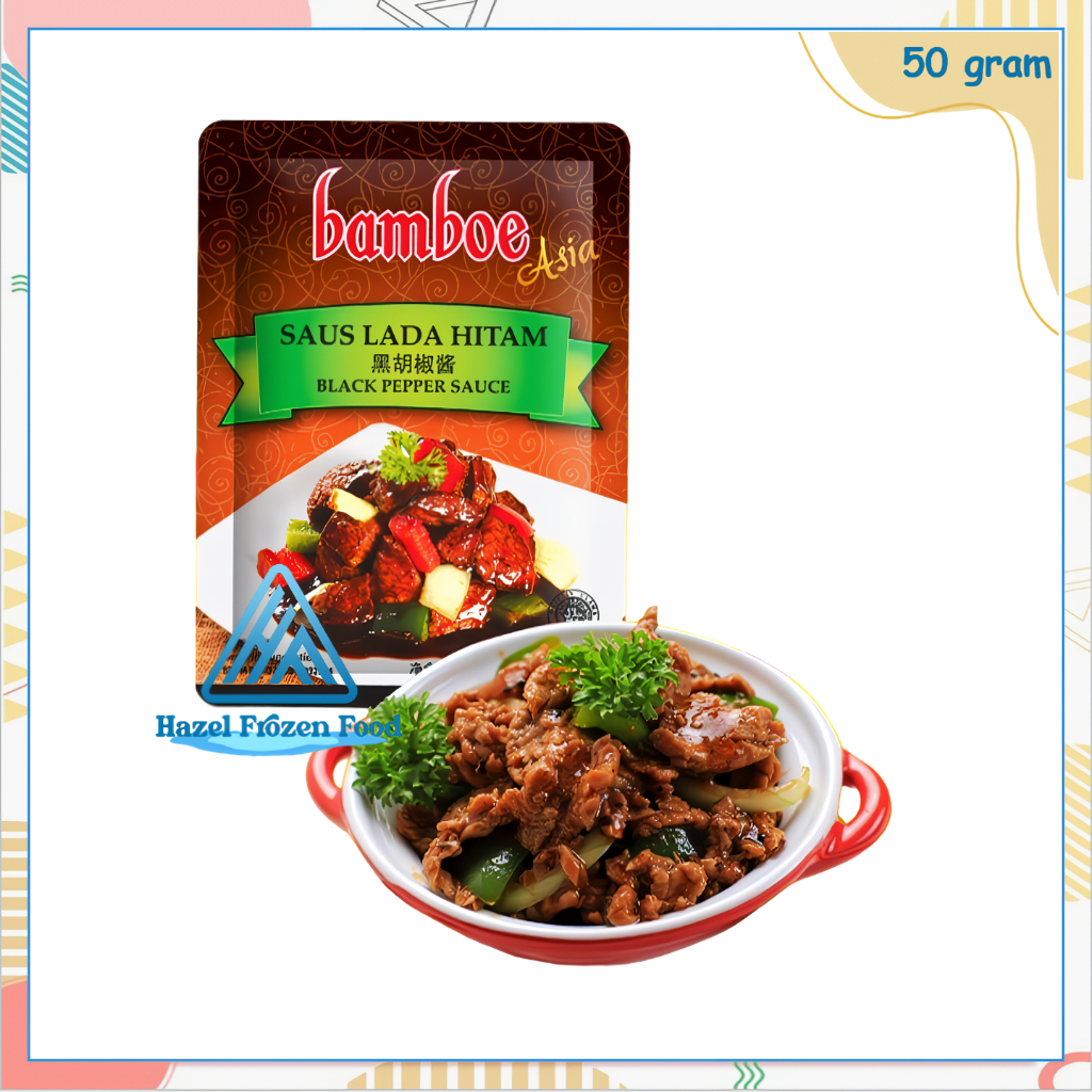 Jual Bamboe Bumbu Lada Hitam 50 g Karawang | Shopee Indonesia