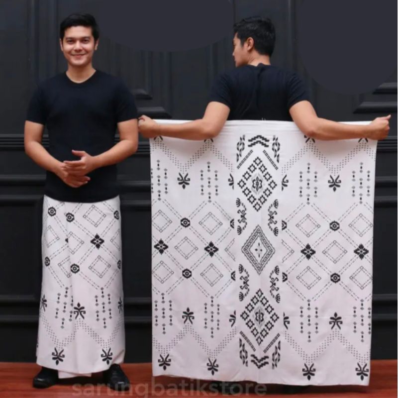 Jual Sarung Batuk Motif Balimon Sarung Batik Gus iqdam Bahan Tebal ...
