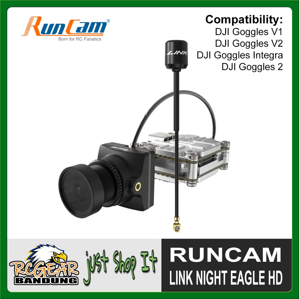 Jual RunCam Link Digital FPV Night Eagle HD Camera for DJI Goggles 2 V2 ...