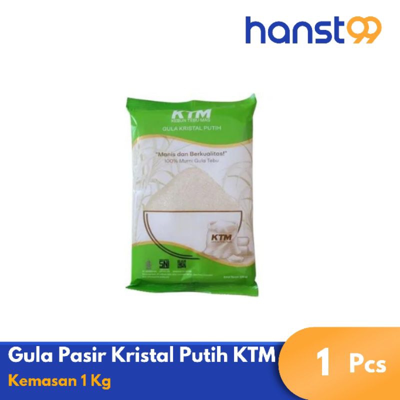 Jual Gula Kristal Putih KTM 1 Kg | Shopee Indonesia
