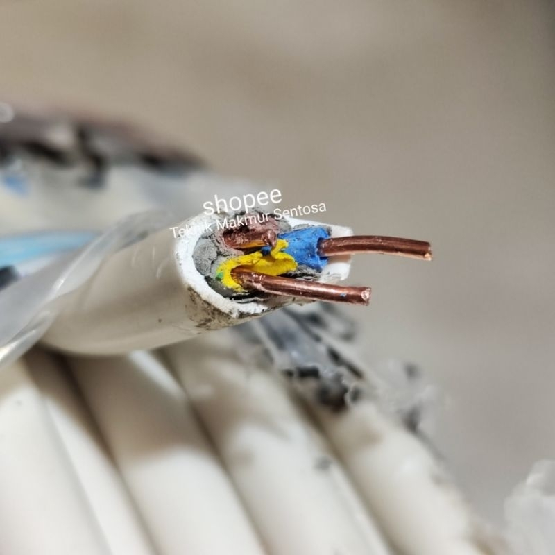 Jual Kabel Listrik 3 x 1,5 mm NYM Eterna Kawat isi 3 - Ecer Per Meter ...