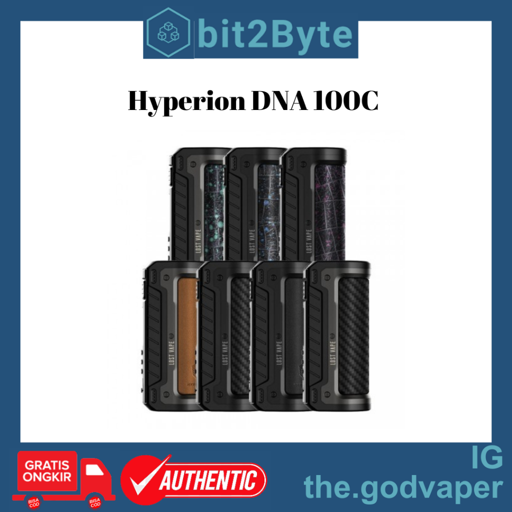 Jual Lost Vape Hyperion DNA 100C Mod 100W | Shopee Indonesia