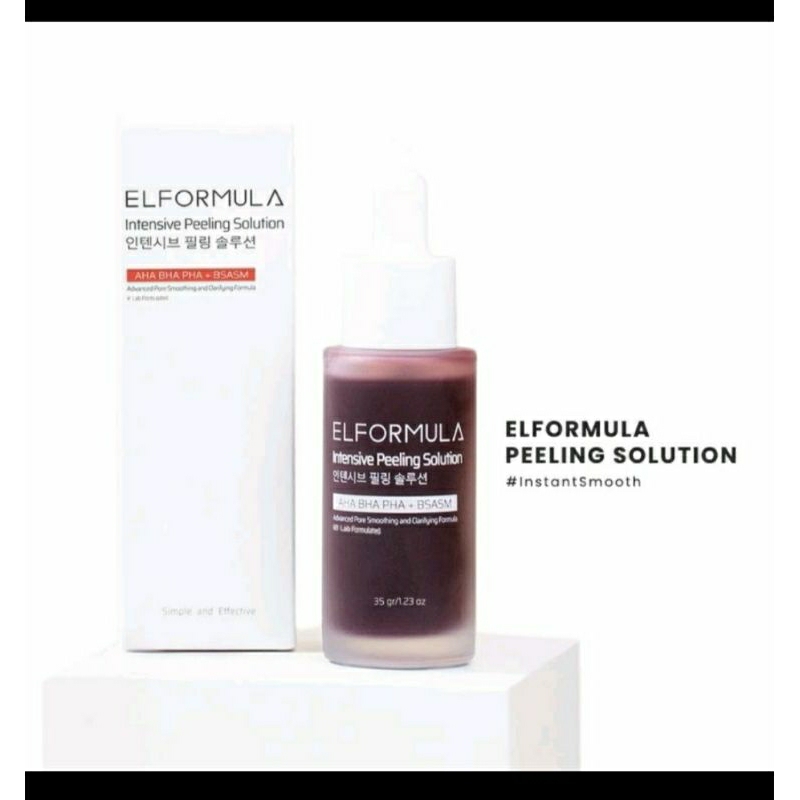 Jual Elformula Intensive Peeling Solution AHA BHA PHA + Plant Extract ...