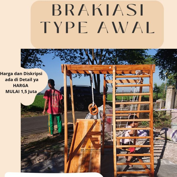 Jual Brakiasi 1,4 m 1,6m 1,8m full set climber | Shopee Indonesia