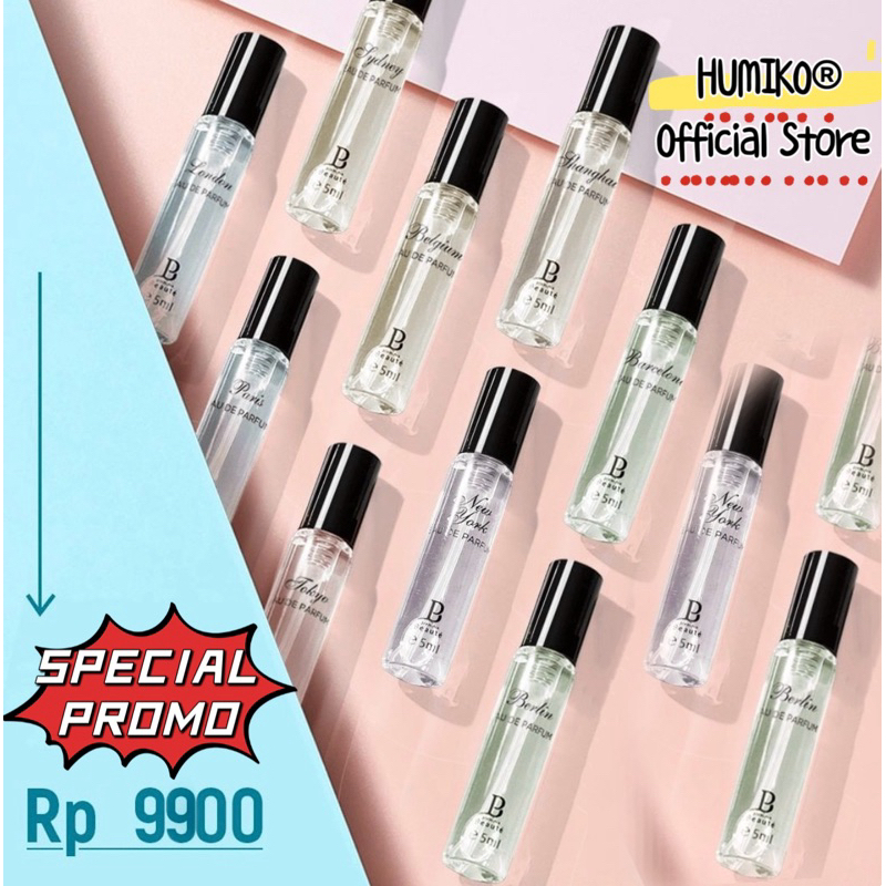 Jual HUMIKO® Perfume City Series EDP 5ML | Shopee Indonesia