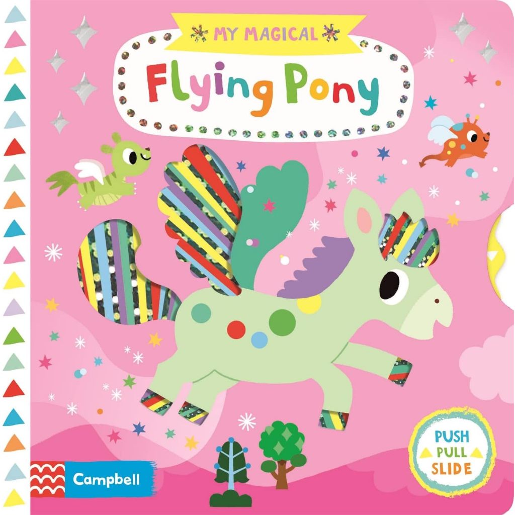 Jual Campbell: Magical Flying Pony (Push Pull Slide) | Shopee Indonesia