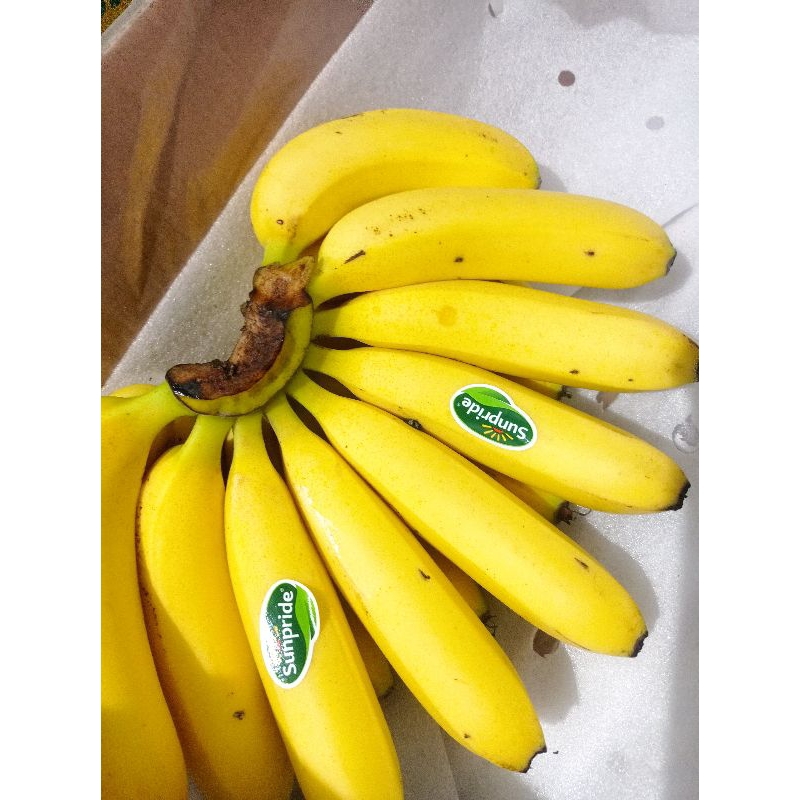 Jual Pisang cavendish Sunpride asli 1 sisir | Shopee Indonesia