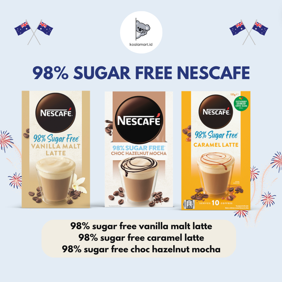 Jual KOPI LATTE BEBAS GULA NesCafe Australia 100% Original Ori | 98% ...