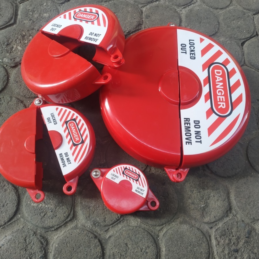 Jual Rotating Gate Valve Lockout , pengaman valve , LOTO VALVE | Shopee ...