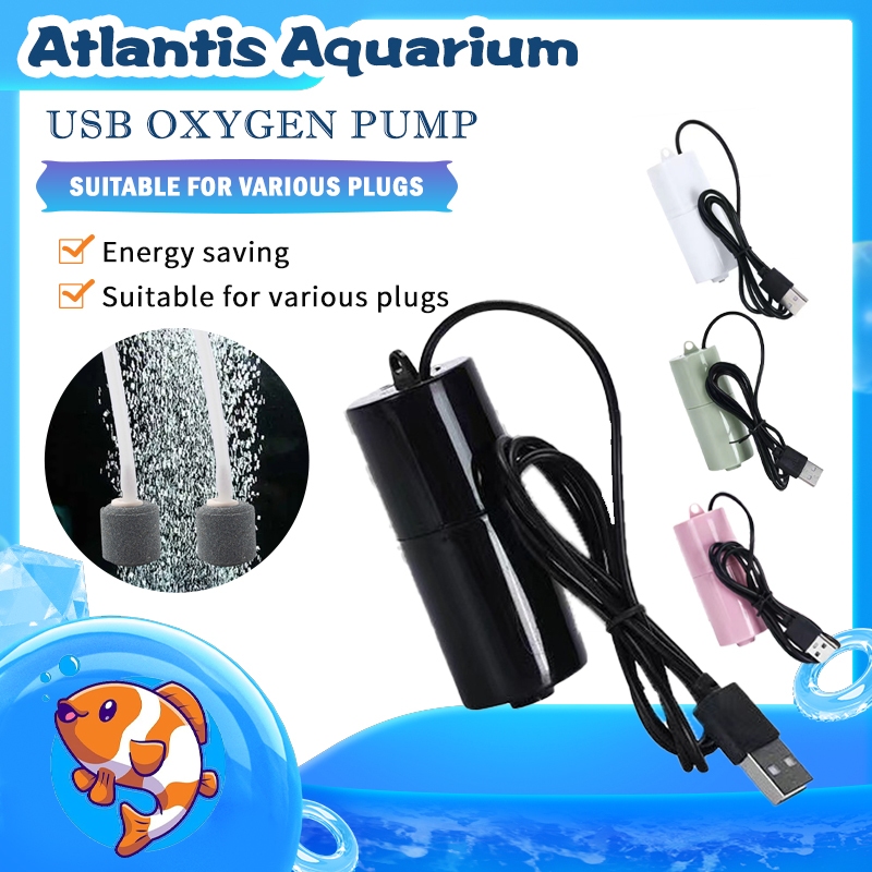 Jual USB Aerator Mini Portable Pompa Aquarium Pompa Gelembung Aerator ...