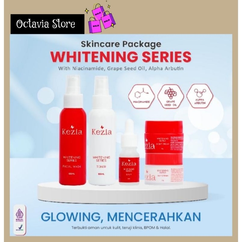 Jual OCTAVIA STORE | SKINCARE KEZIA PACKAGE SERIES | WHITENING | ACNE SERIES | DARKSPOT | AND ...