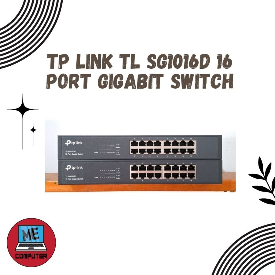 Jual Tp link TL SG1016D 16 Port Gigabit Switch Tplink | Shopee Indonesia