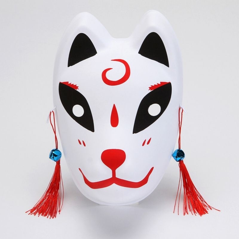 Jual Topeng Anime Jepang Cosplay Kitsune Bunsakai Anbu japanese fox ...
